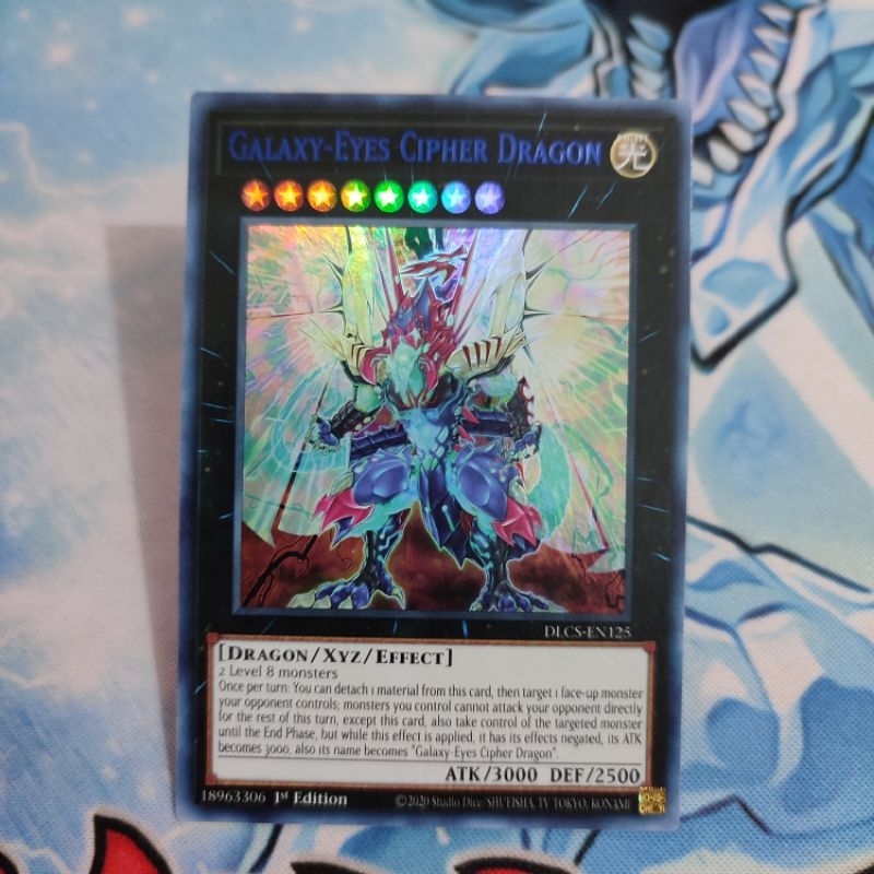 Jual Yugioh Galaxy Eyes Cipher Dragon DLCS Ultra rare original | Shopee ...