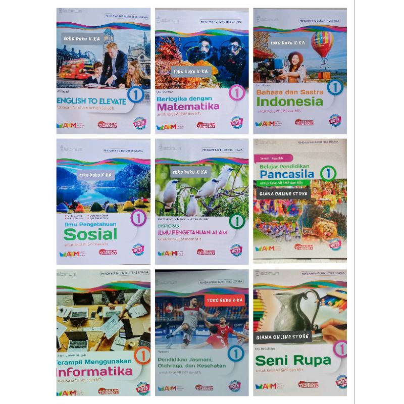 Jual BUKU PLATINUM SMP/MTS KELAS 7 KURIKULUM MERDEKA TIGA SERANGKAI | Shopee Indonesia