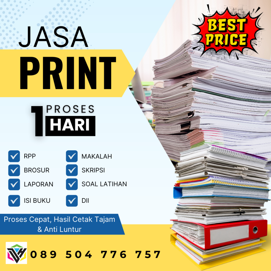 Jual Jasa Print Online Proses 1 Hari | Shopee Indonesia