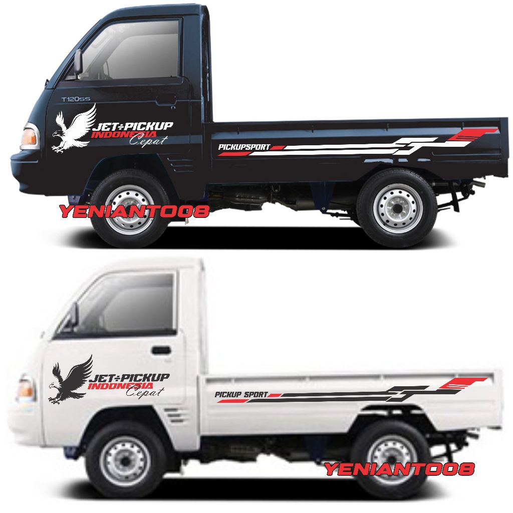 Jual Sticker cutting mobil pick up Tss 120 Sticker Cutting Stiker Mobil ...