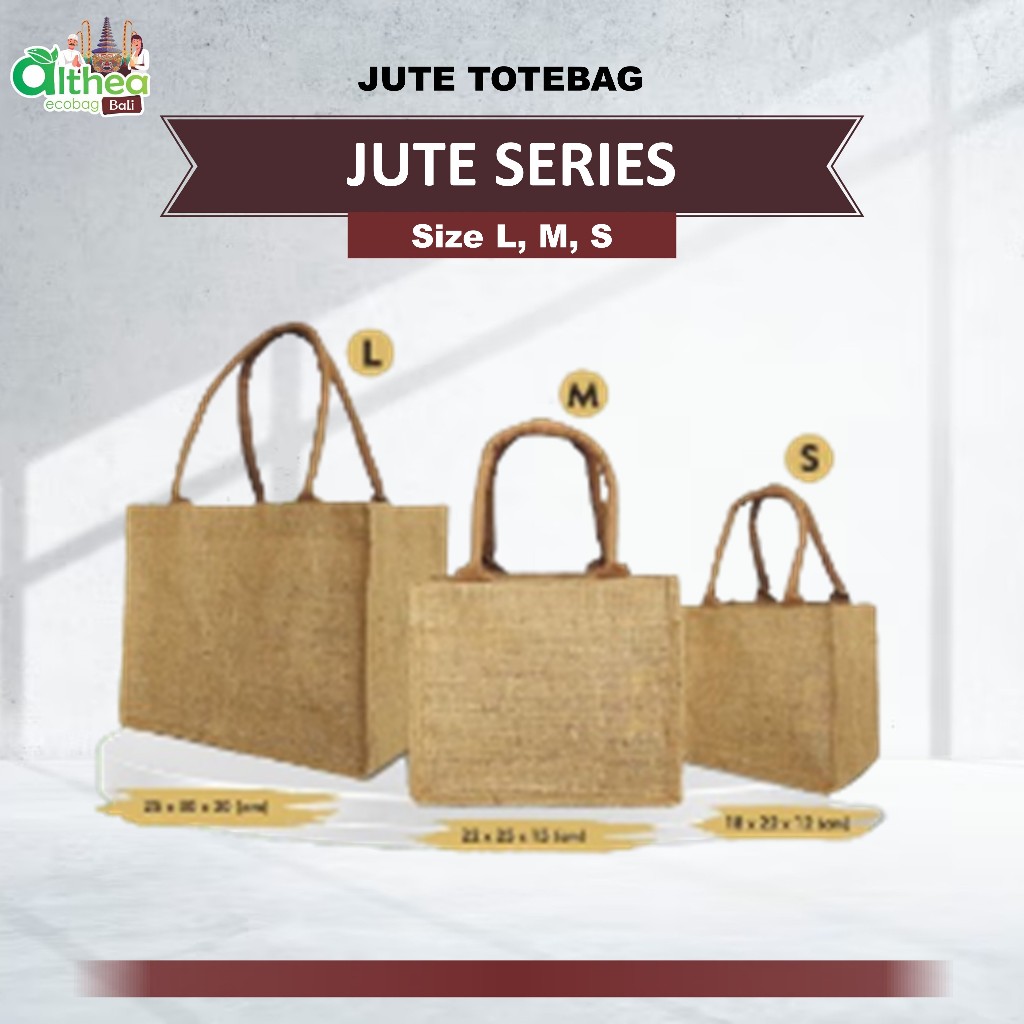 Jual ALTHEA Tas Jute Tote Bag Goni Tas Cantik Goni Tas Karung Goni ...