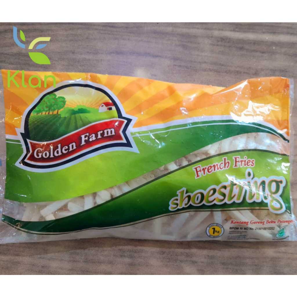Jual GOLDEN FARM SHOESTRING/ KENTANG GORENG 1KG/ SHOESTRING 7MM/ FRENCH ...