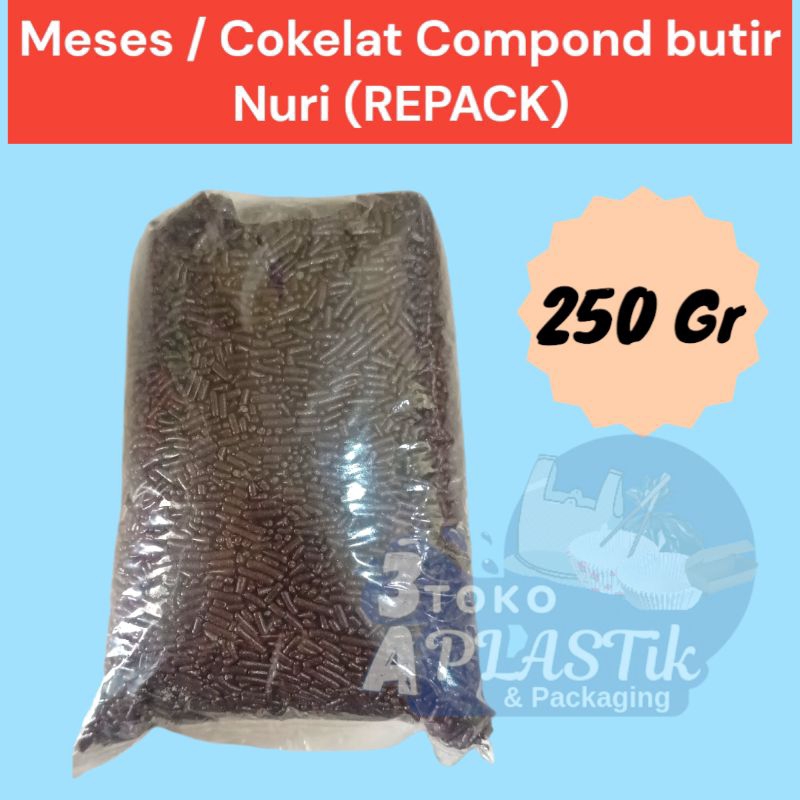 Jual MESES / MEISES merk NURI COKELAT Butir Compound Repack 250gr Rasa ...
