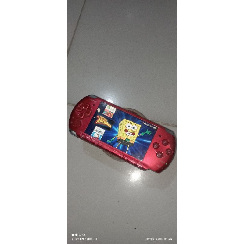 Jual sony psp 3006 slim merah | Shopee Indonesia