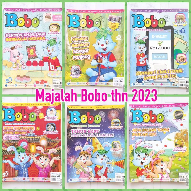 Jual Majalah Bobo edisi Tahun 2023 | Shopee Indonesia