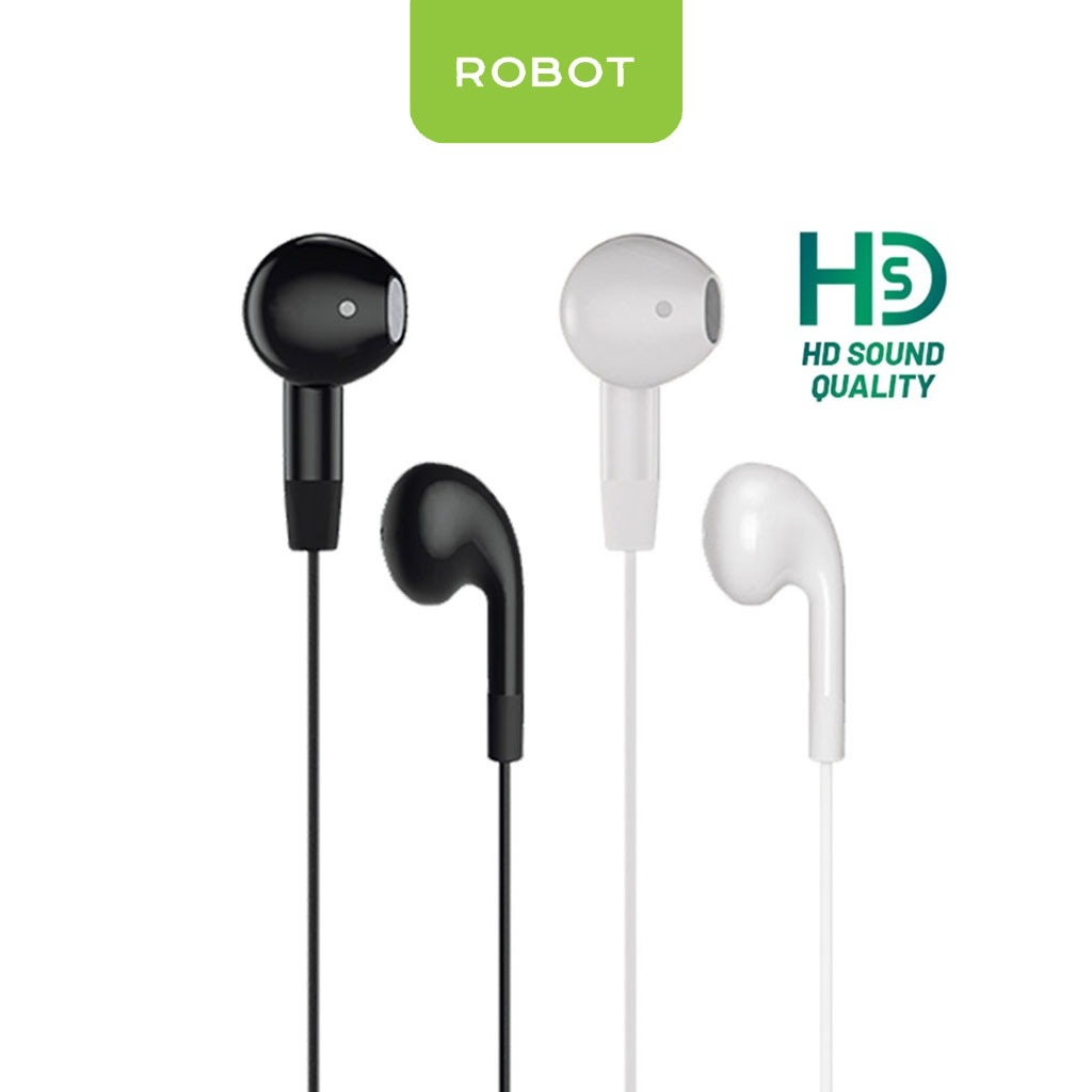 Jual ROBOT RE50 Earphone Headset In Ear Deep Bass High-Definition Jack ...