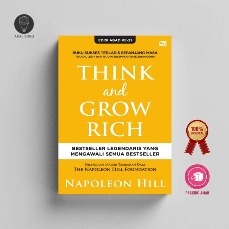Jual Think and Grow Rich - Napoleon Hill | Shopee Indonesia