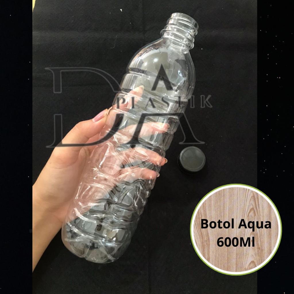 Jual Botol Plastik Aqua 600ml | Botol Kosong Aqua | Botol Madu | Botol ...