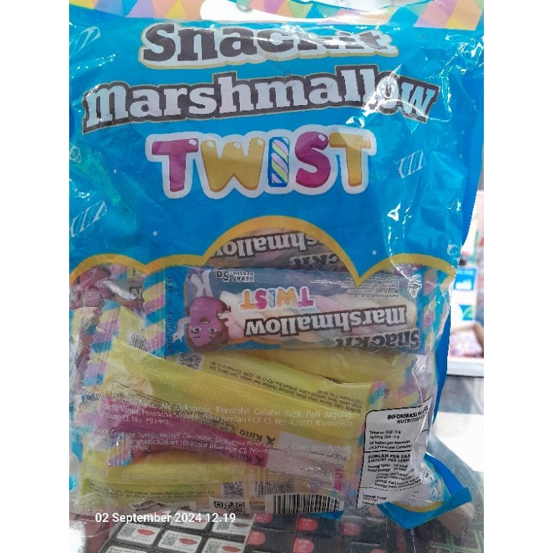 Jual Snackit marshmallow twist Bag isi 24pcs | Shopee Indonesia
