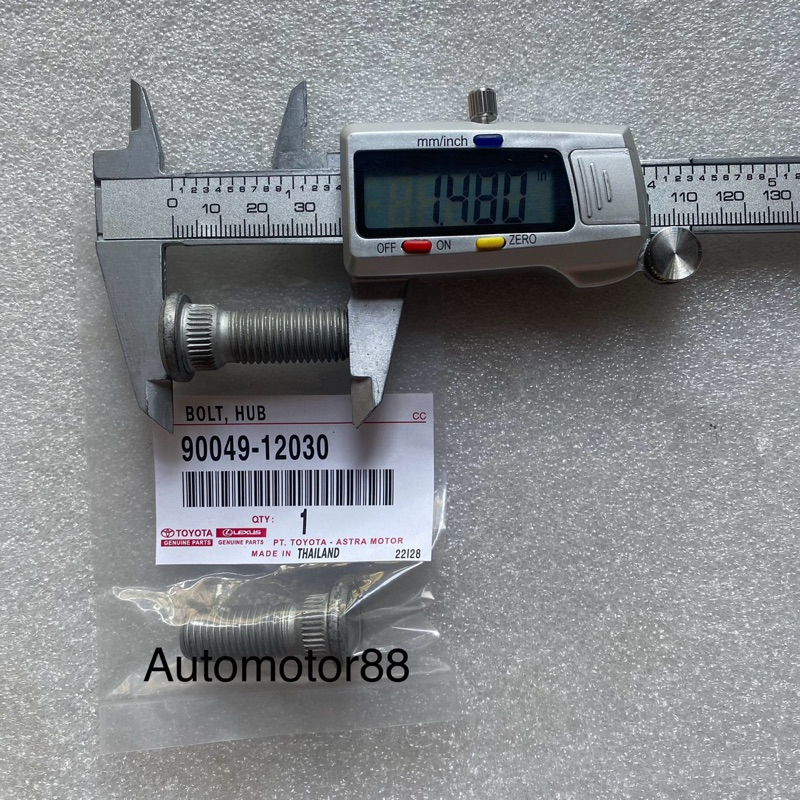 Jual Baut roda Avanza, Xenia, Rush, Terrios, Raize, Rocky, Grandmax ...
