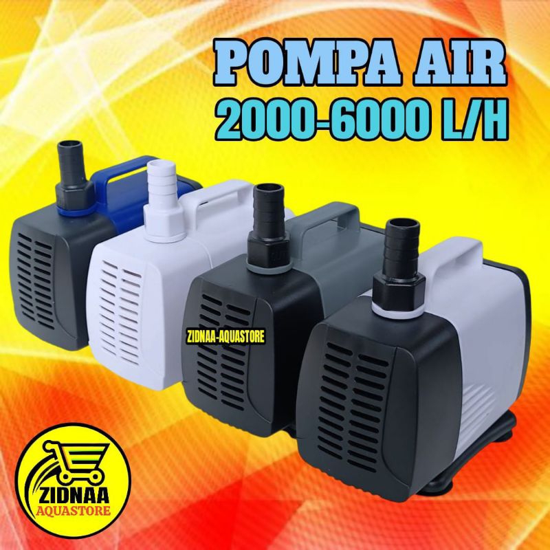 Jual WATERPUMP. 2000 - 6000 L/H Alat pompa air kolam akuarium mesin ...