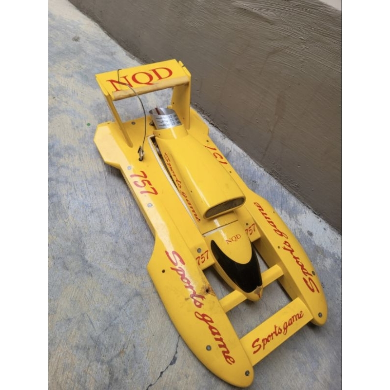 Jual RC QD Boat Formula Hydro MURAH MULUS BARU (mainan remot anak kapal ...