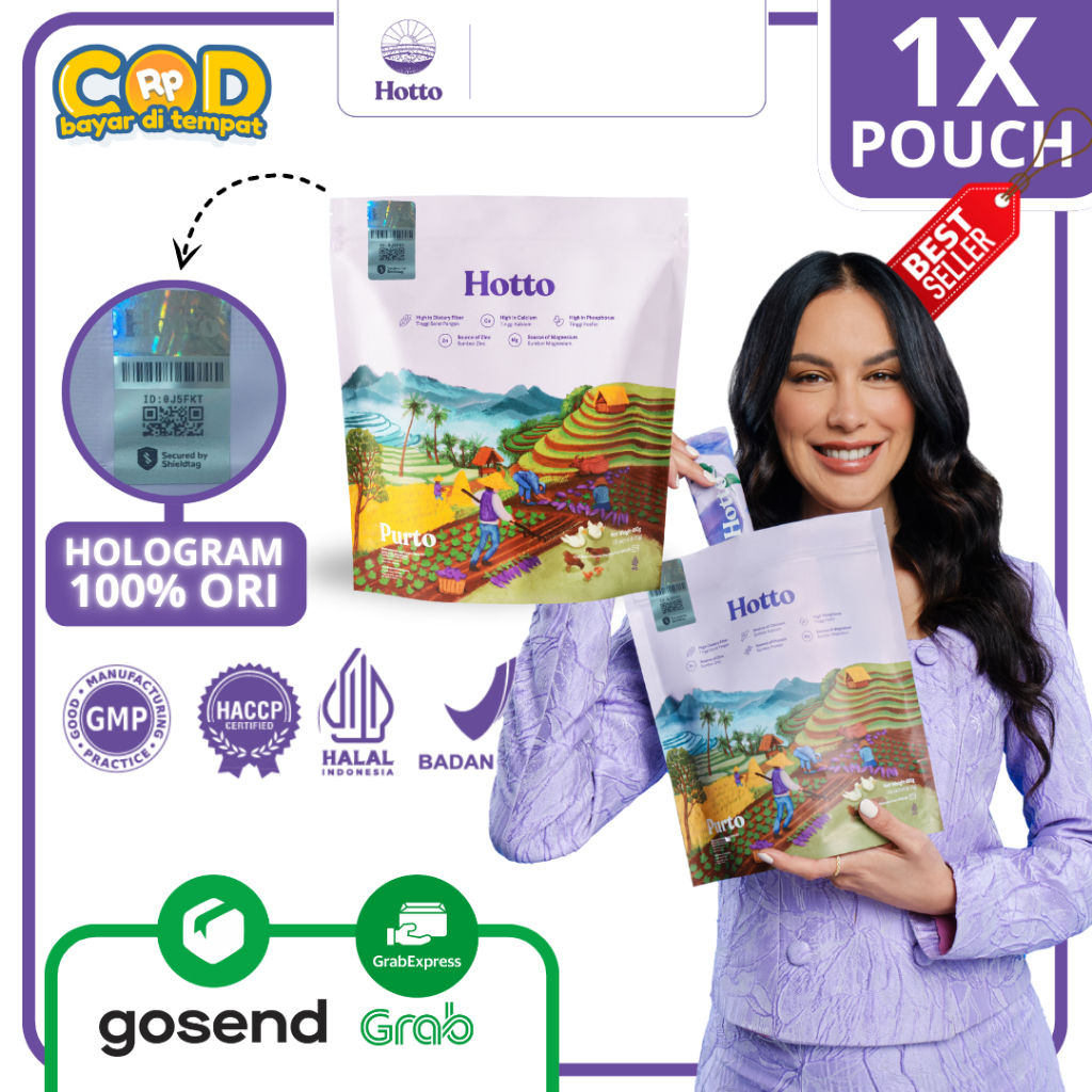 Jual Hotto Official Shop Paling Laris [1 Pouch] Hotto Purto 1 Pouch Isi 16 Sachets | Shopee ...