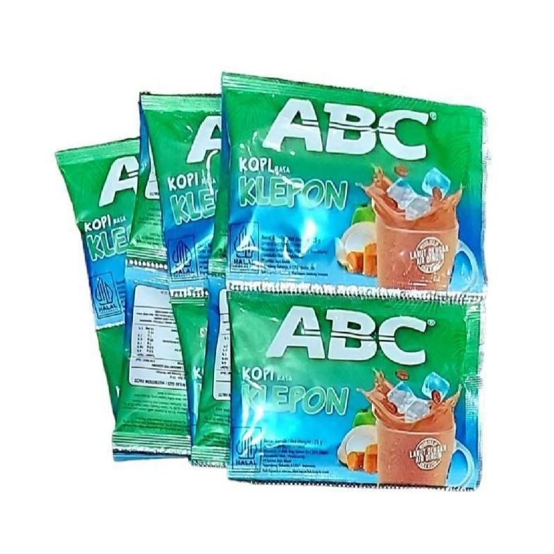 Jual Kopi ABC Klepon 1 karton (12 rtg x 10 sachet x 25gr) | Shopee ...