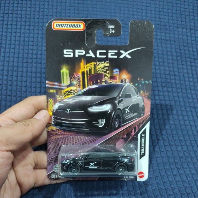 Jual Matchbox Tesla Model X SpaceX | Shopee Indonesia