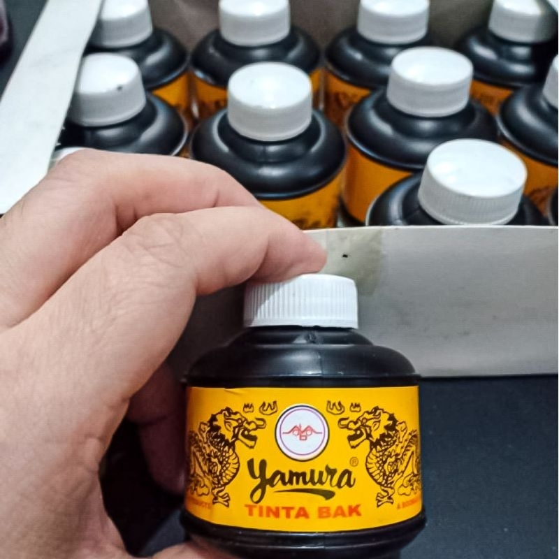Jual Tinta Naga /Tinta Cina/Tinta Bak Yamura Besar Tinta Sipatan Black ...