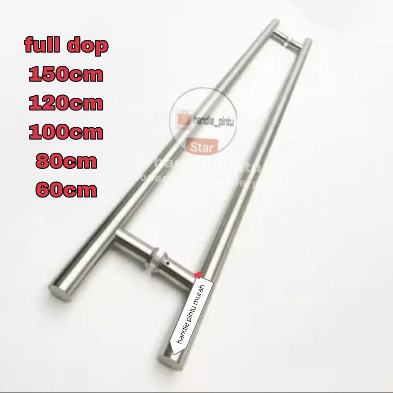 Jual handle pintu stenlis baut tembus kaki tembus murah grosir panjang ...