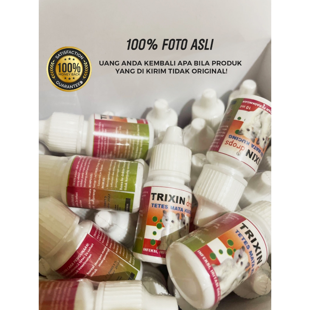Jual TRIXIN DROP - Obat Tetes Mata Hidung Kucing Cat Kitten Anti ...