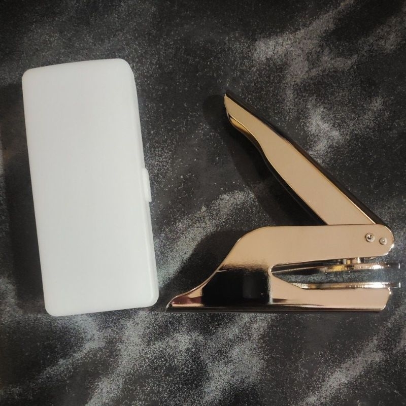 Jual Stempel Emboss / Timbul Custom Pocket + (design) komplit siap ...