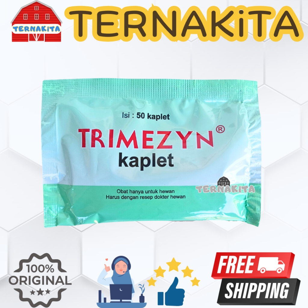 Jual TRIMEZYN KAPLET 50 Kapsul - Obat Pilek Ngorok Pulorum Ayam ...