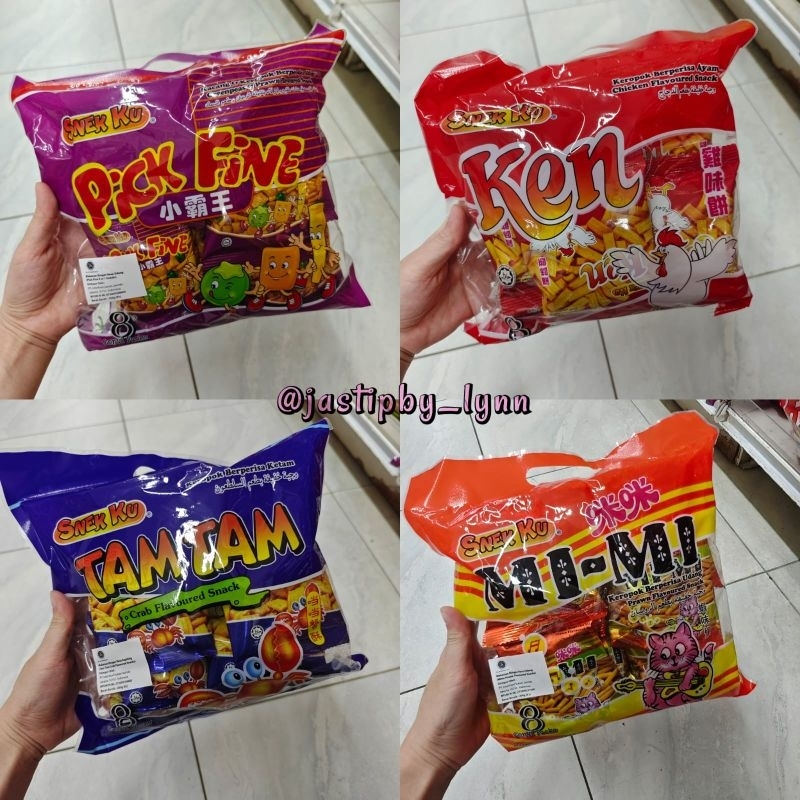 Jual Snek Ku TamTam MiMi Ken / Snack impor Malaysia FunPack HALAL ...