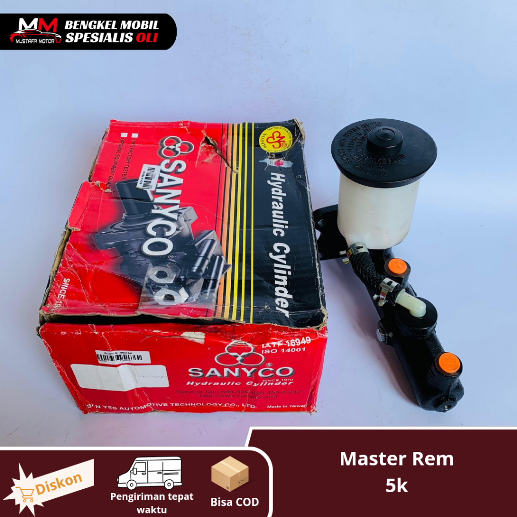 Jual BRAKE MASTER ASSY/MASTER REM ATAS TOYOTA KIJANG 5K ORIGINAL SANYCO ...