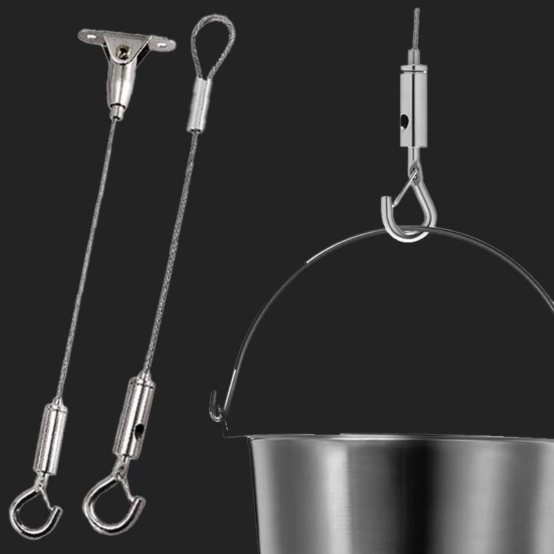 Jual 1pair Sling Tali Baja Dengan Kunci Kait Gantung Bracket Gantungan ...