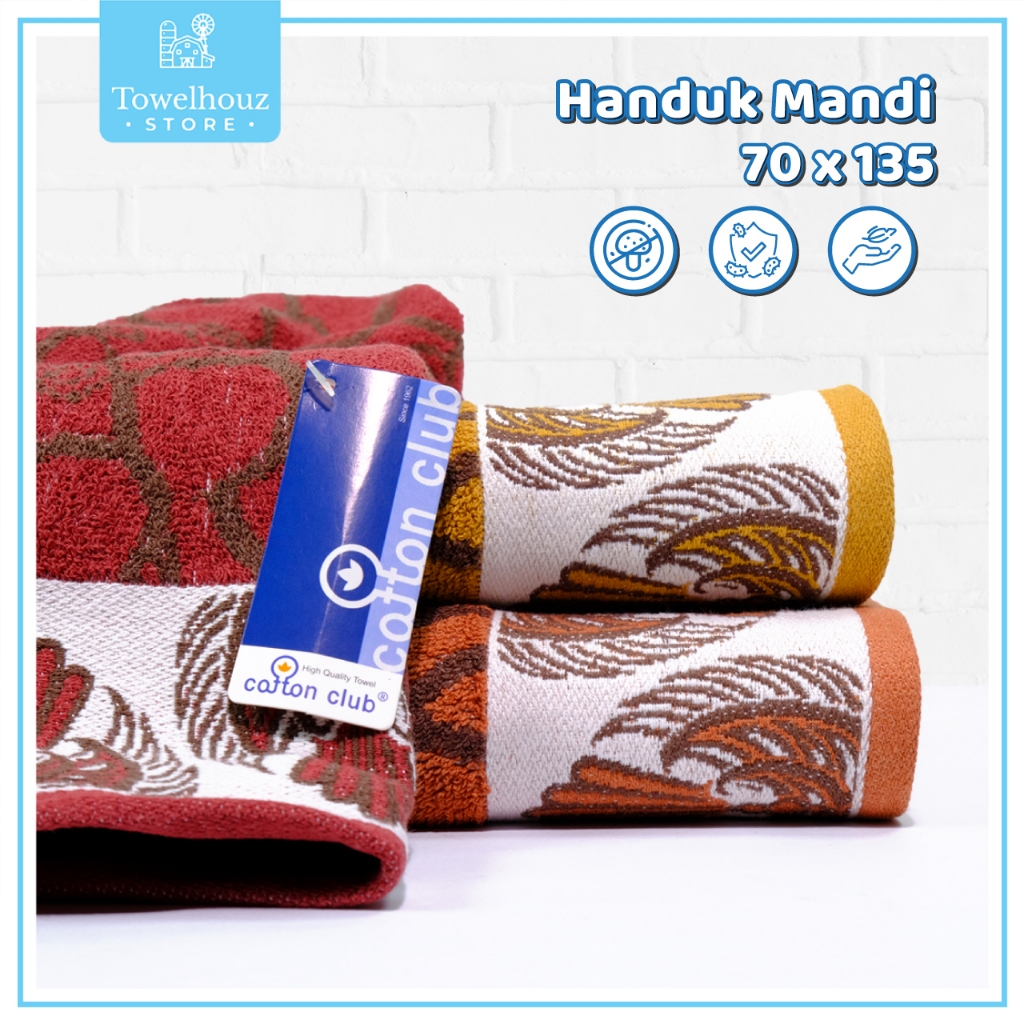 Jual Handuk Mandi Cotton Club Batik Keraton - 70x135 | Shopee Indonesia