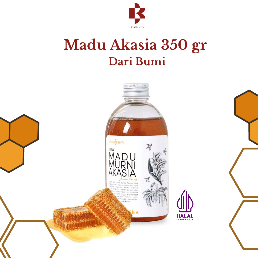 Jual Madu Akasia Dari Bumi 350 gram | Shopee Indonesia