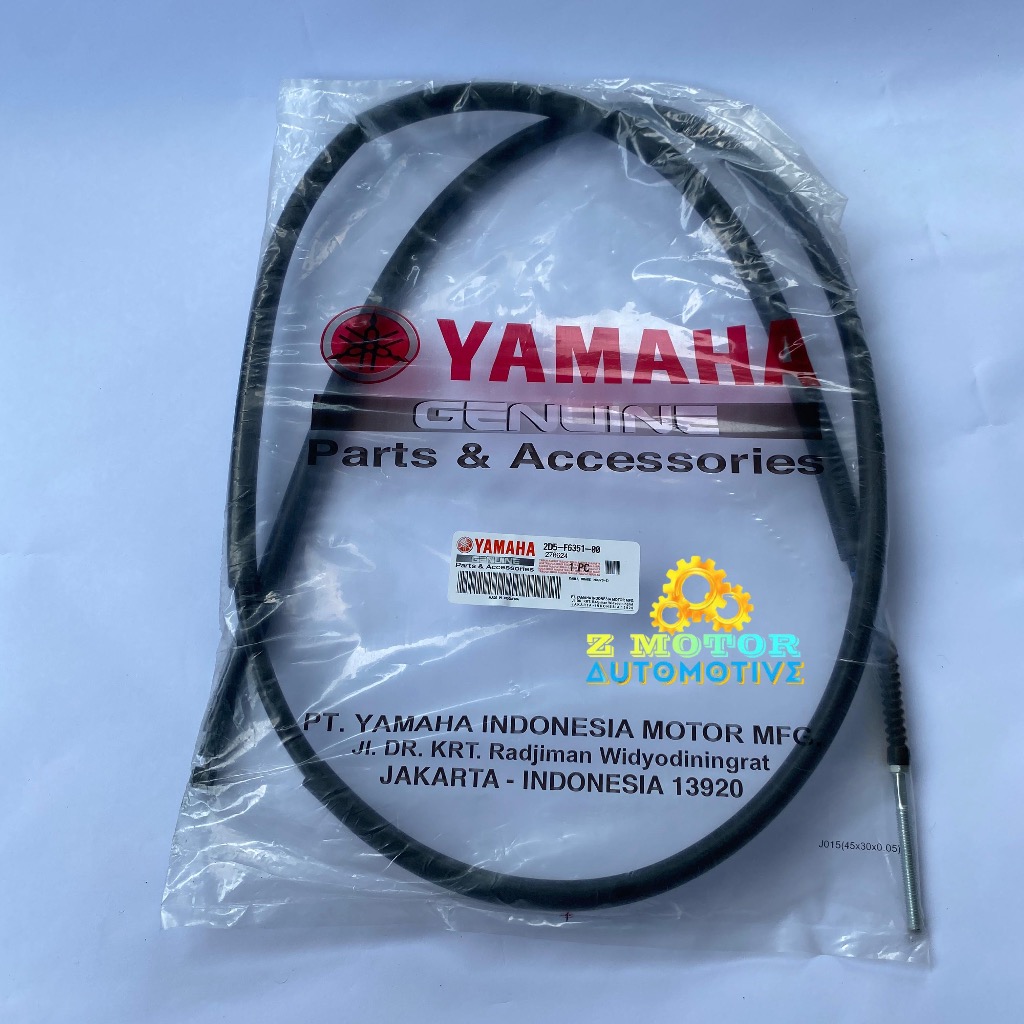 Jual Kabel Tali Cable Rem Brake Belakang Assy Original Nouvo Z Lele 2D5 ...