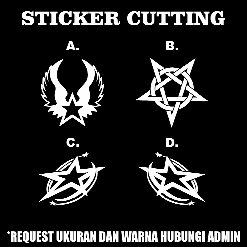 Jual Stiker Bintang Cutting | Shopee Indonesia