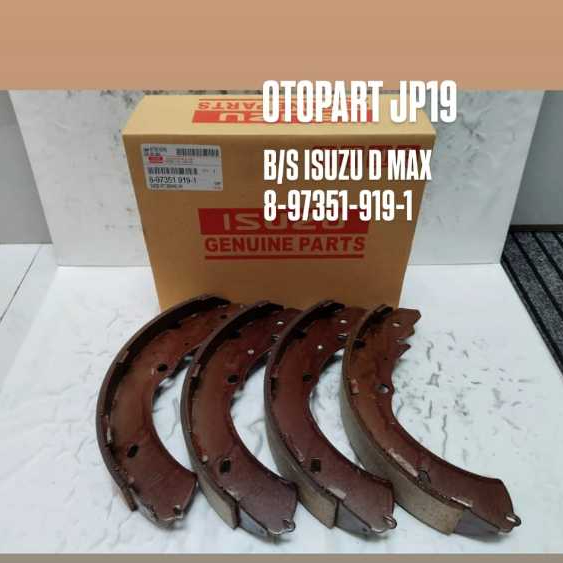 Jual BRAKE SHOE ISUZU D-MAX KAMPAS REM BELAKANG ISUZU D-MAX DMAX 8-97351-919-1 | Shopee Indonesia