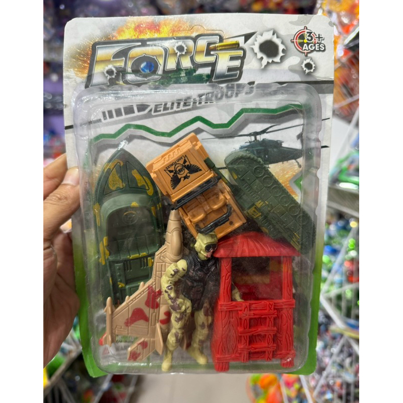 Jual Mainan Set Mini Figure Tentara Militer Force Elite Troops Combat Set Tank Kapal Army ...