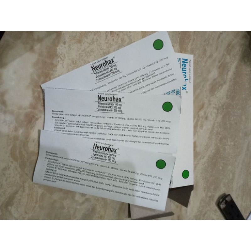 Jual Neurohax / strip 10 kaplet | Shopee Indonesia
