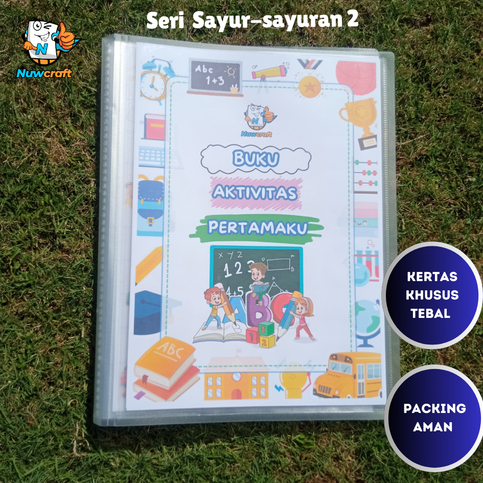 Jual BUKU AKTIVITAS PERTAMAKU WORKSHEET ANAK PRA TK PAUD 2 3 4 5 tahun ...
