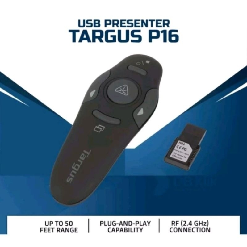 Jual Pointer TARGUS P16 Wireless USB Presenter With Laser Pointer | Shopee Indonesia