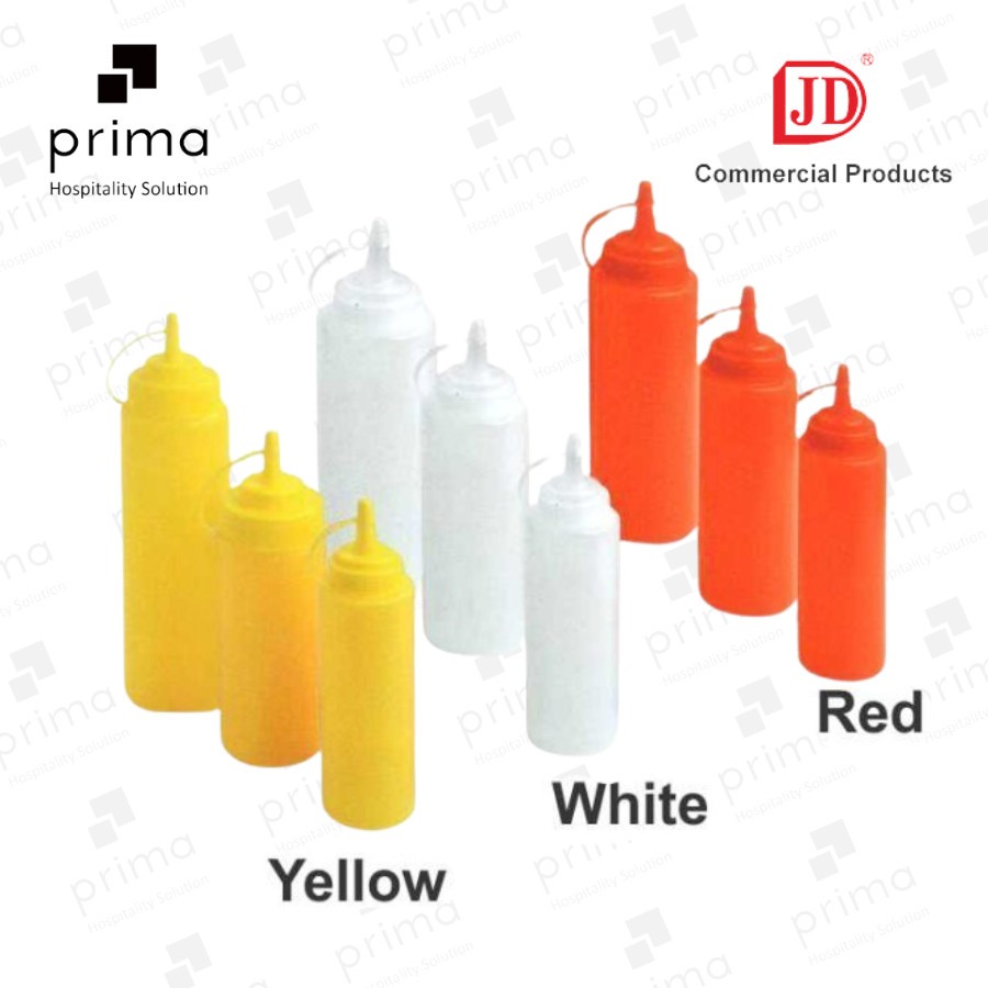 Jual Squeeze Dispenser 8 oz | Botol Saus Mayonaise Plastic - Jinde ...