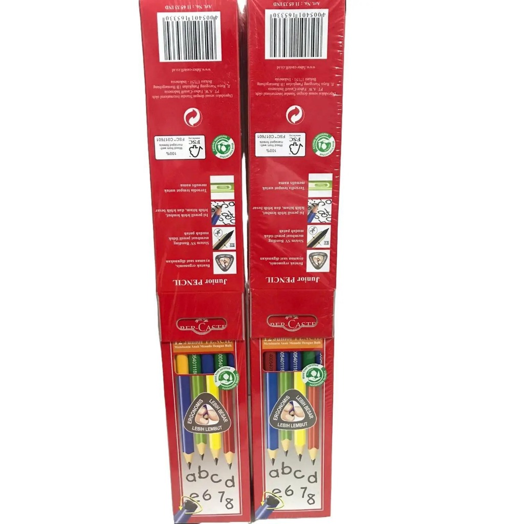 Jual Pre School Grip Junior Pencil Pensil Faber Castell / Pensil Faber ...