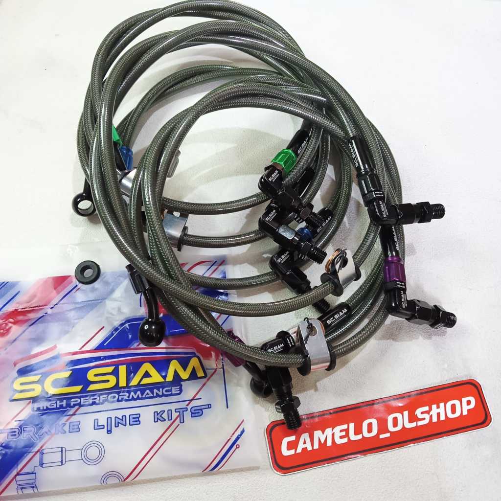 Jual Selang rem SC Siam 90cm fiting 90 derajat selang rem thailnad ...