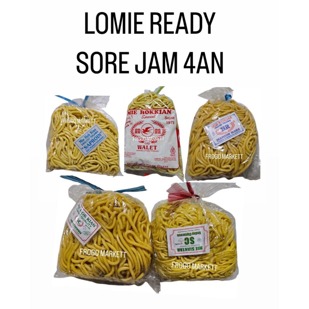 Jual Hokian Mie Hok Kian Lomie Hokkien Siantar Sedap Ciptarasa SC ...