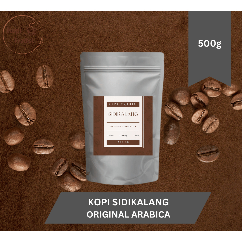 Jual Kopi Bubuk Sidikalang Original Arabica 500 gr | Shopee Indonesia