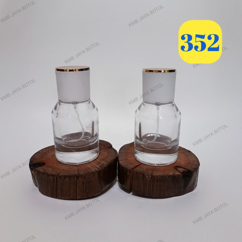 Jual BOTOL PARFUM HERETIC TUTUP PUTIH 30 ML SEMI PRESS ISI 60 PCS ...