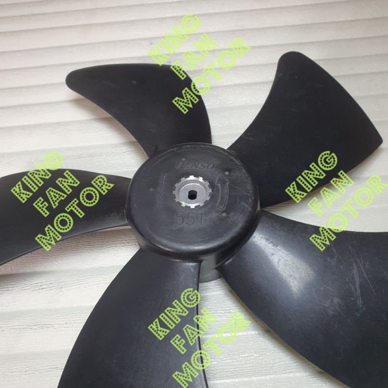 Jual KIPAS RADIATOR APV PICK UP ASLI DAUN 5 KODE 551 DENSO | Shopee ...
