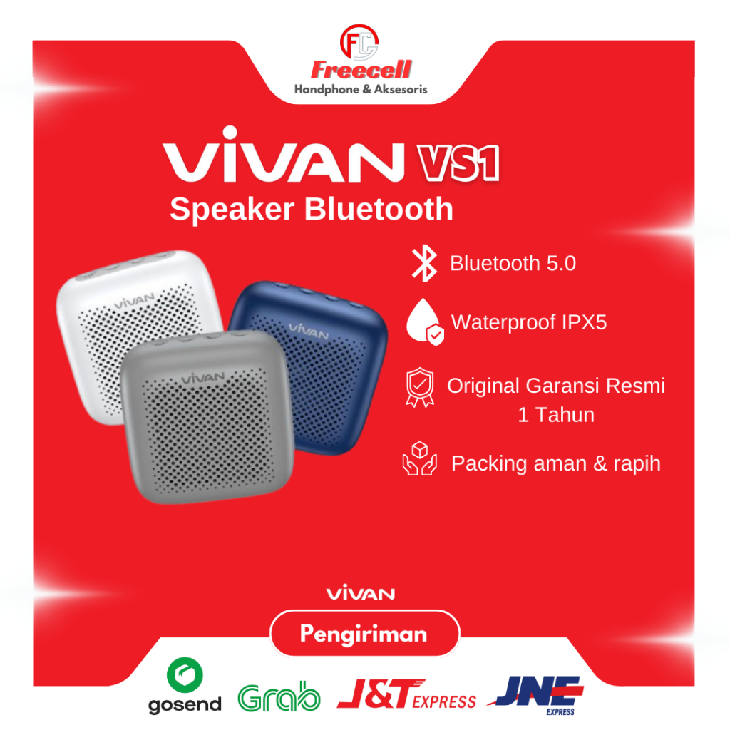 Jual Speaker Bluetooth VIVAN VS1 Wireless Audio Portable Mega Bass ...