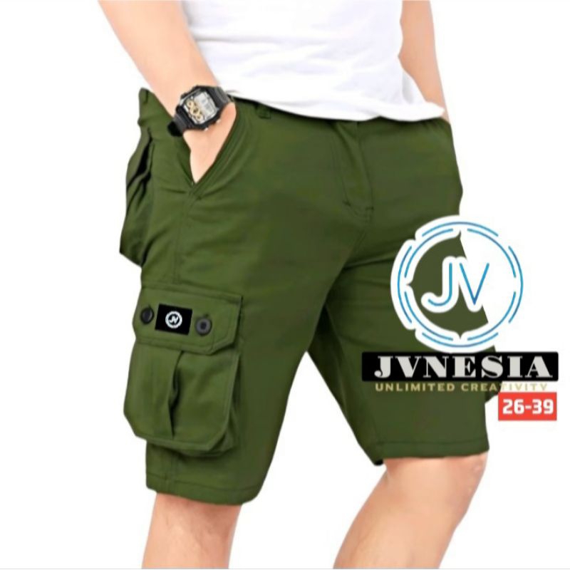 Jual YANG LAGI HITS Celana Cargo Pendek Pria 27-44 Army Loreng Ufc ...