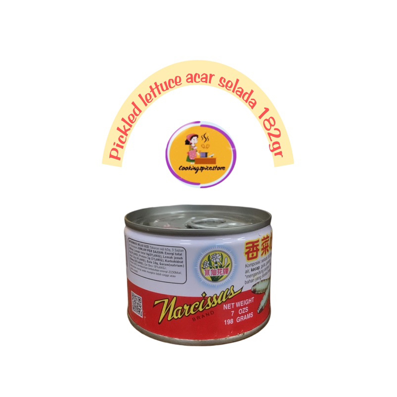 Jual Pickled Lettuce / Acar Selada / Caisim dalam Kaleng Narcissus ...