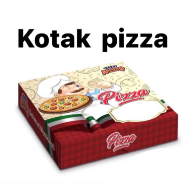 Jual KOTAK PIZZA / DUS PIZZA UKURAN 22 & 25 CM (5 PCS) | Shopee Indonesia