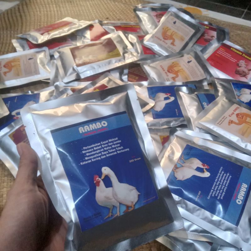 Jual vitamin ayam,vitamin Rambo,vitamin Rambo,vitamin penggemukan ...