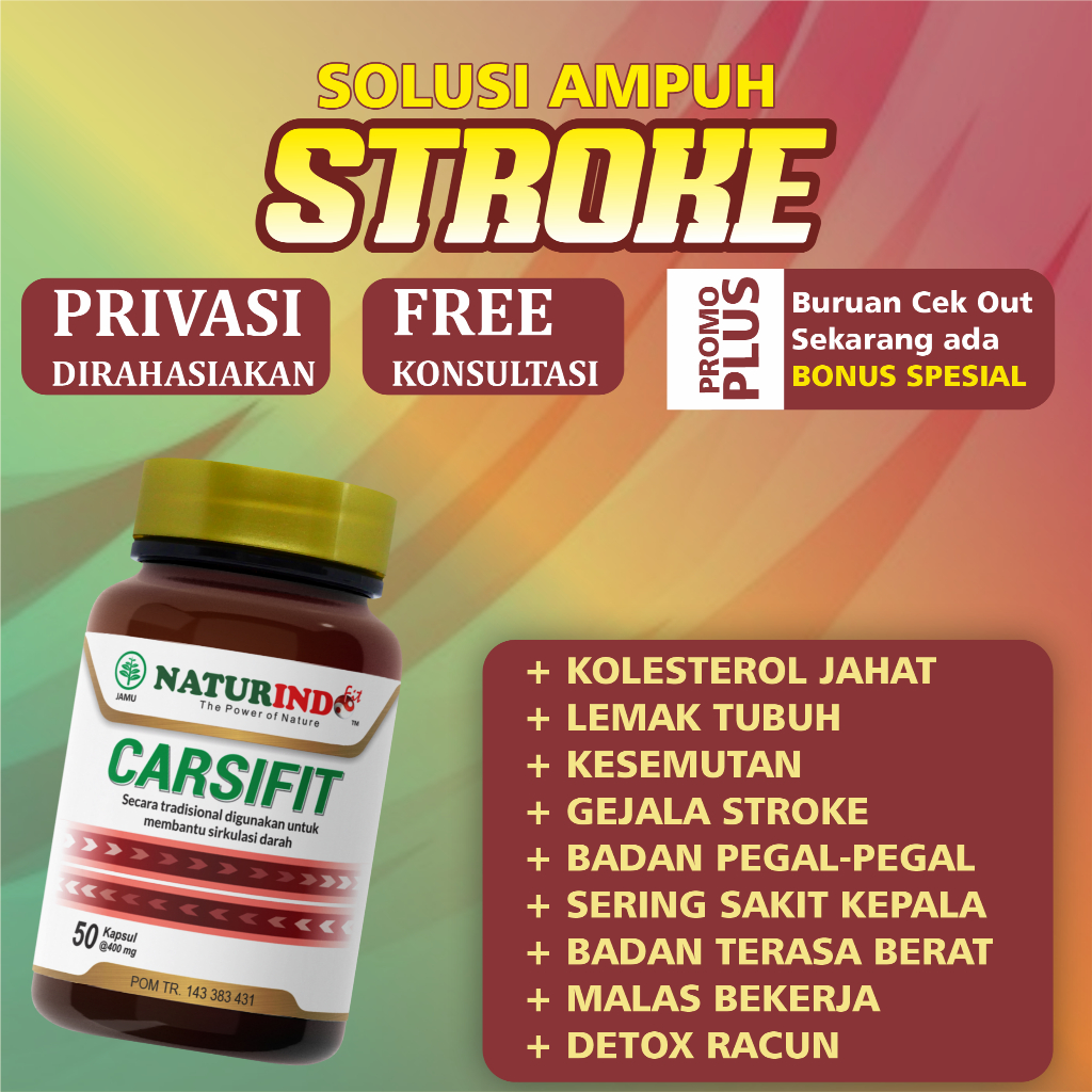Jual Obat Stroke Ringan Stroke Menahun Bells Palsy Sulit Bicara Lumpuh ...