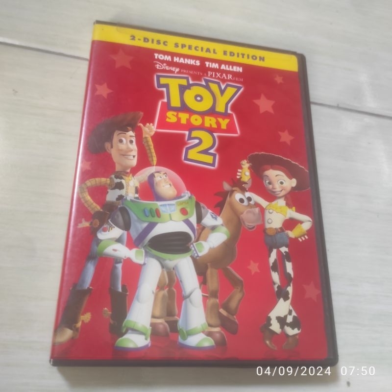 Jual DVD Animasi TOM Hanks and Tim Allen TOY STORY 2 isi 2 disk ...